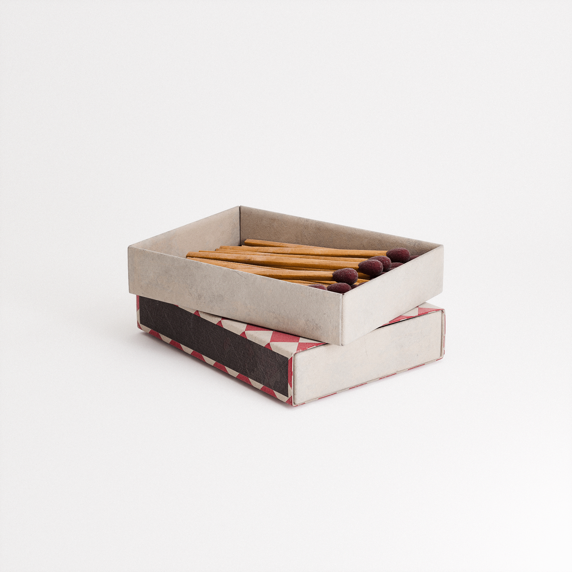 Matches Set 3D Model – Wunderform